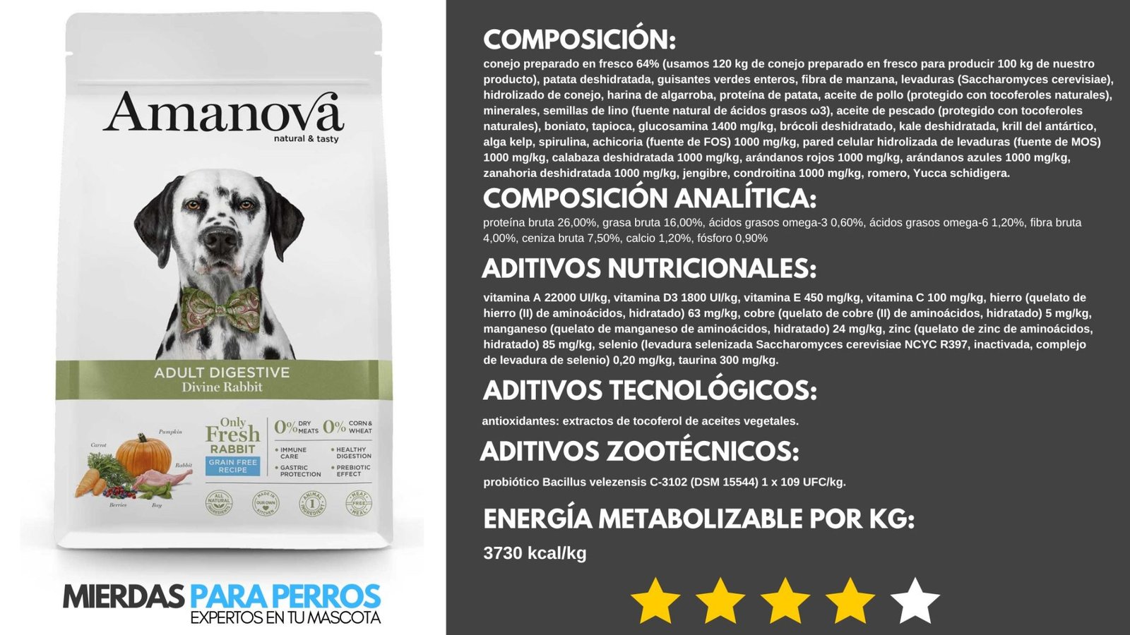 Mejores piensos para perros (sin influencia de marcas) 2025